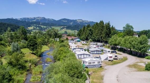 Camping An Der Iller